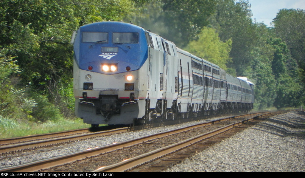 AMTK 116 on #49 the Lake Shore Lmtd